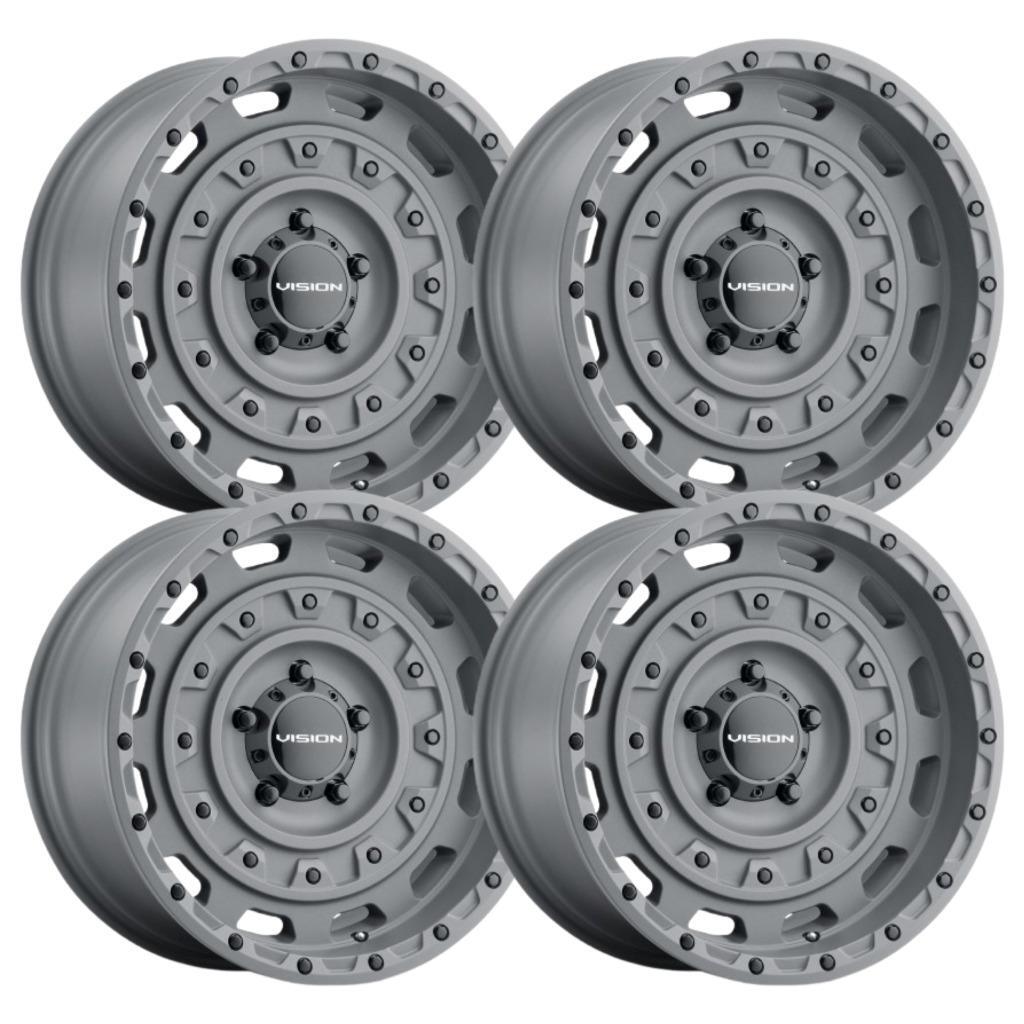 17 X 10 Wheel 17x10 Weld Ventura Wheels Rims 5x114.3 (2) Drag Pack