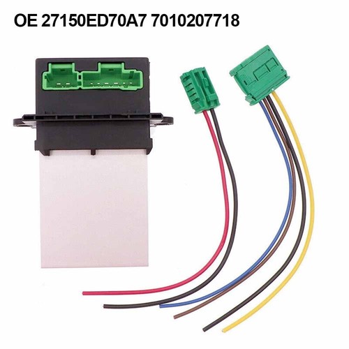 1 PCS 27150-ED70A Blower Motor Heater Fan Resistor For Nissan Tiida ...