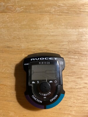 AVOCET VERTECH Altimeter | NO BAND | NEEDS BATTERY REPLACEMENT | eBay