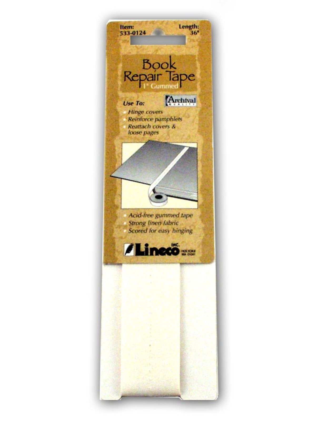Lineco Gummed Book Repair Tape - 1 in. x 36 in. | eBay
