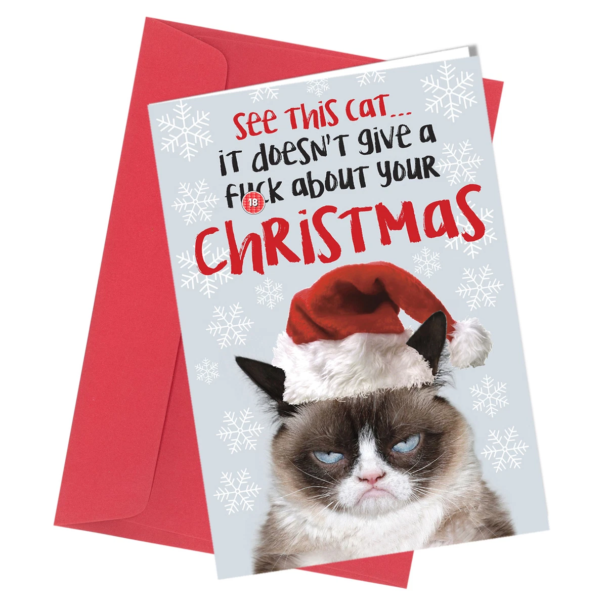 Grumpy Cat Christmas Cards