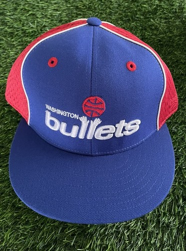 Vintage Washington Bullets Wizards Reebok Fitted Cap 7 3/8 Hardwood ...
