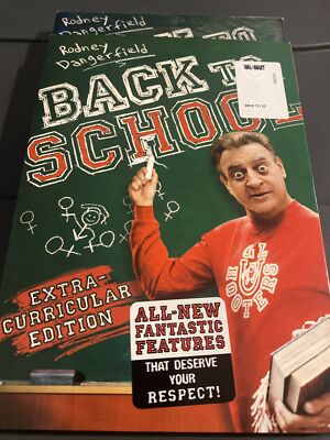 Back to School DVD Extracurricular Edition Rodney Dangerfield New ...