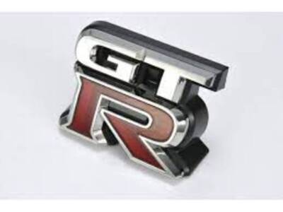 NISSAN Genuine OEM GT-R GTR R35 09-10 Front "GT-R" Emblem Badge Base ...