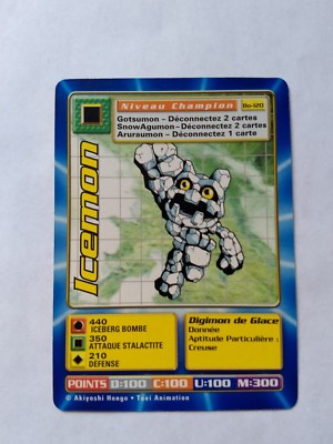 Icemon BO-120 Digimon Card | eBay