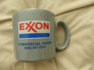 EXXON Commercial Paper England Mug Excellent for Coffee, Tea, Cocoa New ...