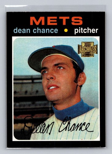 2001 Topps Archives #349 Dean Chance Mets | eBay