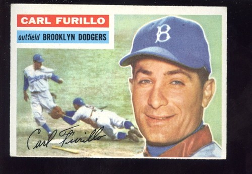 1956 Topps Baseball Card #190 Carl Furillo Brooklyn Dodgers | eBay