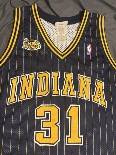PUMA Authentic Indiana Pacers 2000 Finals Reggie Miller #31 Jersey Size ...