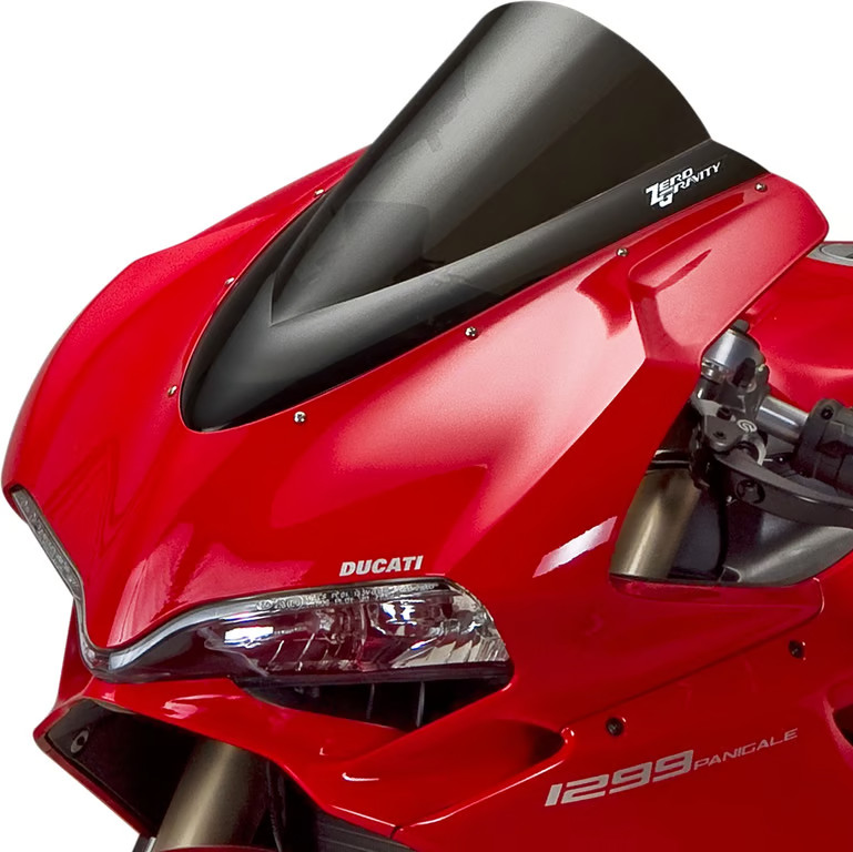 Zero Gravity (NLA) Double Bubble Windscreen - Light Smoke Motorcycle ...