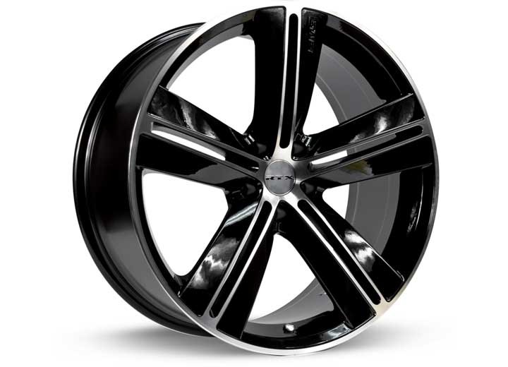 RTX Wheels 081086 SMS 18x7.5 5x114.3 ET40 CB73.1 Black Machined | eBay