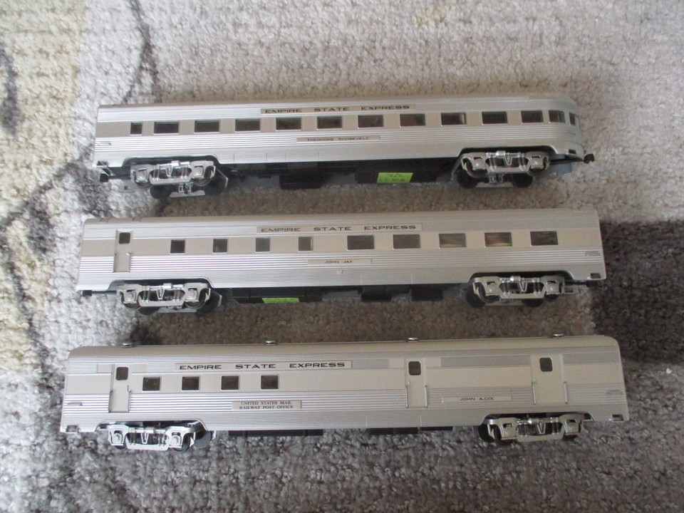 Amer Models NYC Empire Express Budd RPO, Diner and Observation Cars (8 ...