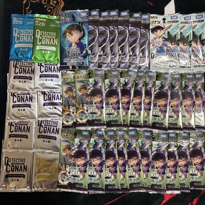 Detective Conan Card Game Unopened 40 Packs Kaitou Kid Yaiba Gosho ...