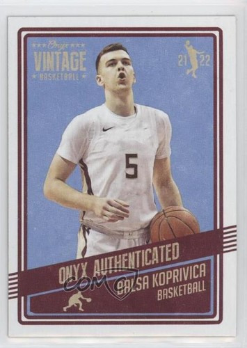 2021-22 Onyx Vintage Balsa Koprivica #VBBK | eBay