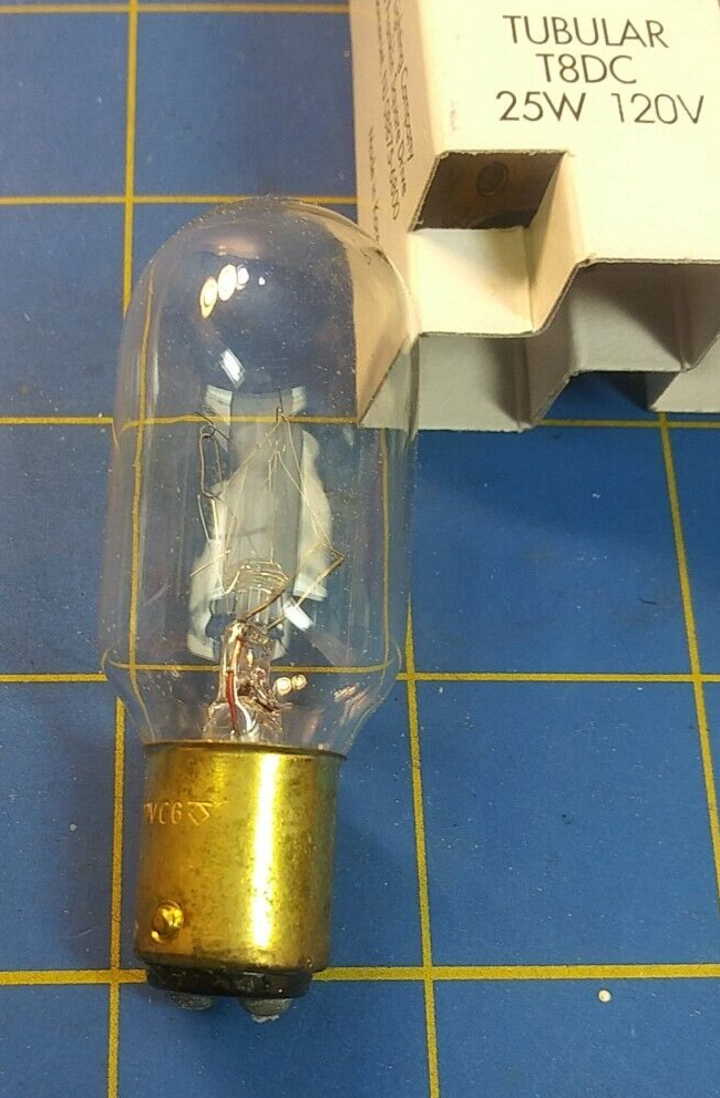 Lot of 3 Philips T8DC Tubular Twist Lock Light Bulb 25W 120V Made in ...