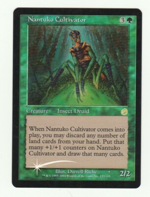 1x FOIL Nantuko Cultivator VG Torment Mtg Magic 1x x1 | eBay