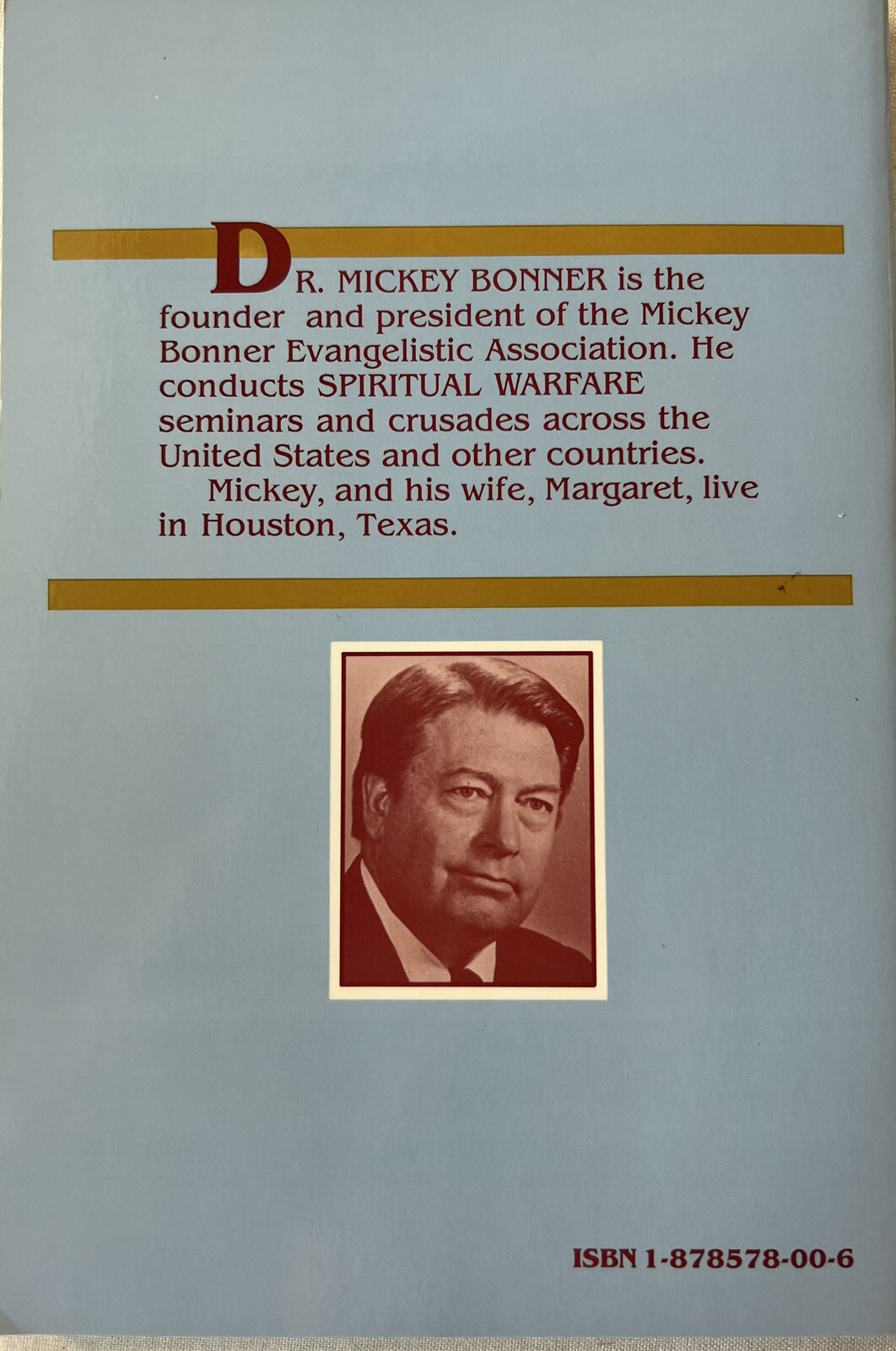 Prayer is Warfare by Mickey Bonner (1987, Trade Paperback) for sale ...