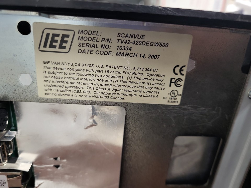 IEE ScanVue Price Verifier TV42-420DEGW500 Barcode SKU Scanner | eBay