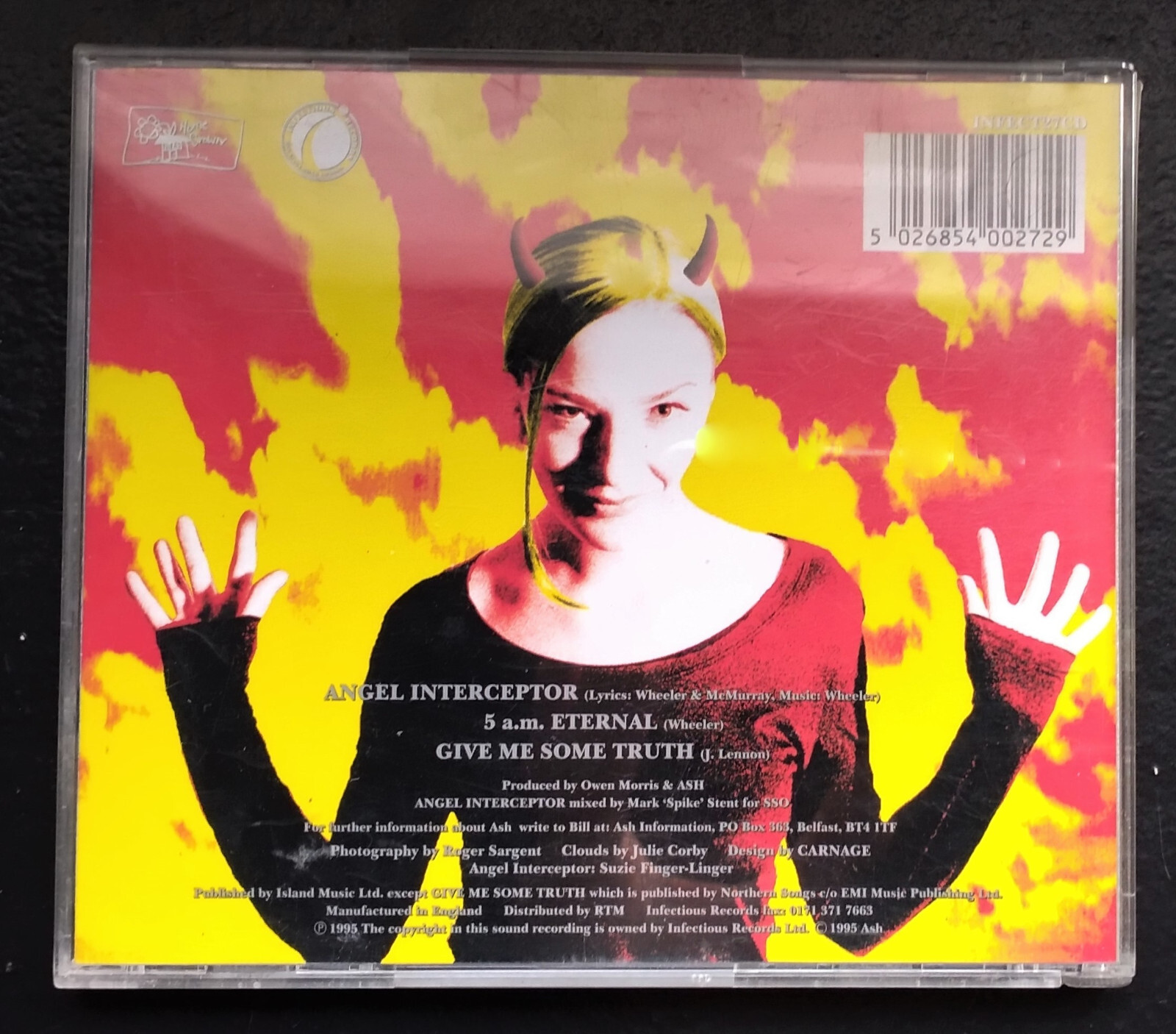 ASH - Angel Interceptor CD Single - 4 Collectors Editions to choose ...