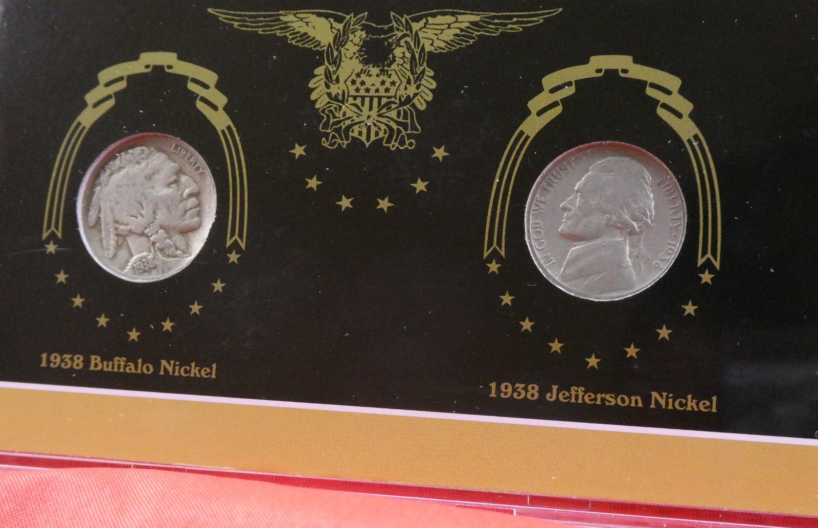 Great American Double Dated Nickels Set: 1938 Buffalo Nickel & Jefferson Nickel | eBay