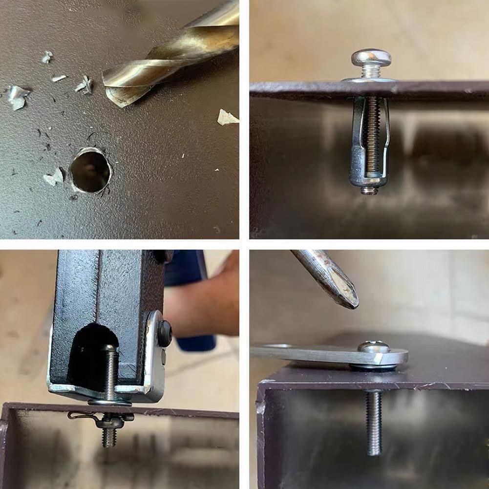 10X M4/M5/M6/M8 Jack Nuts Car Metal Screw Petal Screw Petal Nut Expansion AU | eBay