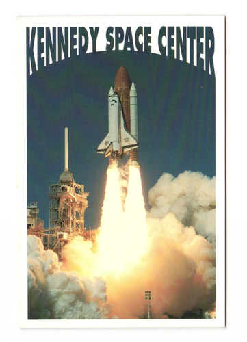 Kennedy Space Center - Space Shuttle Blast Off - Postcard Unposted 4x6 ...
