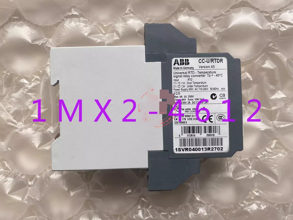 1pc used ABB CC-U/RTDR 1SVR040013R2702 | eBay