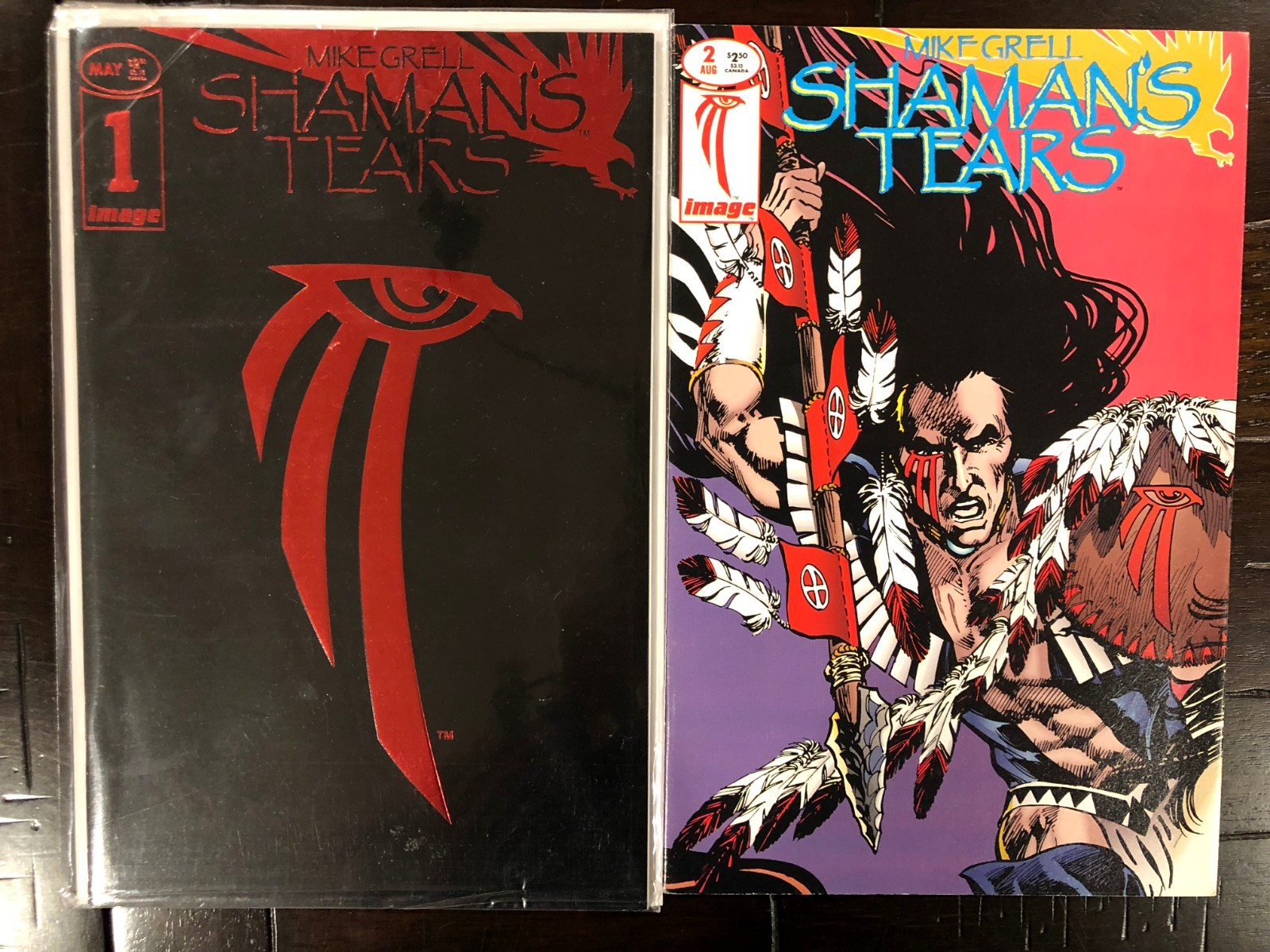 Shaman's Tears #'s 1-2 1993 High Grade 9.2 Image Comic Book Set A3-100 ...