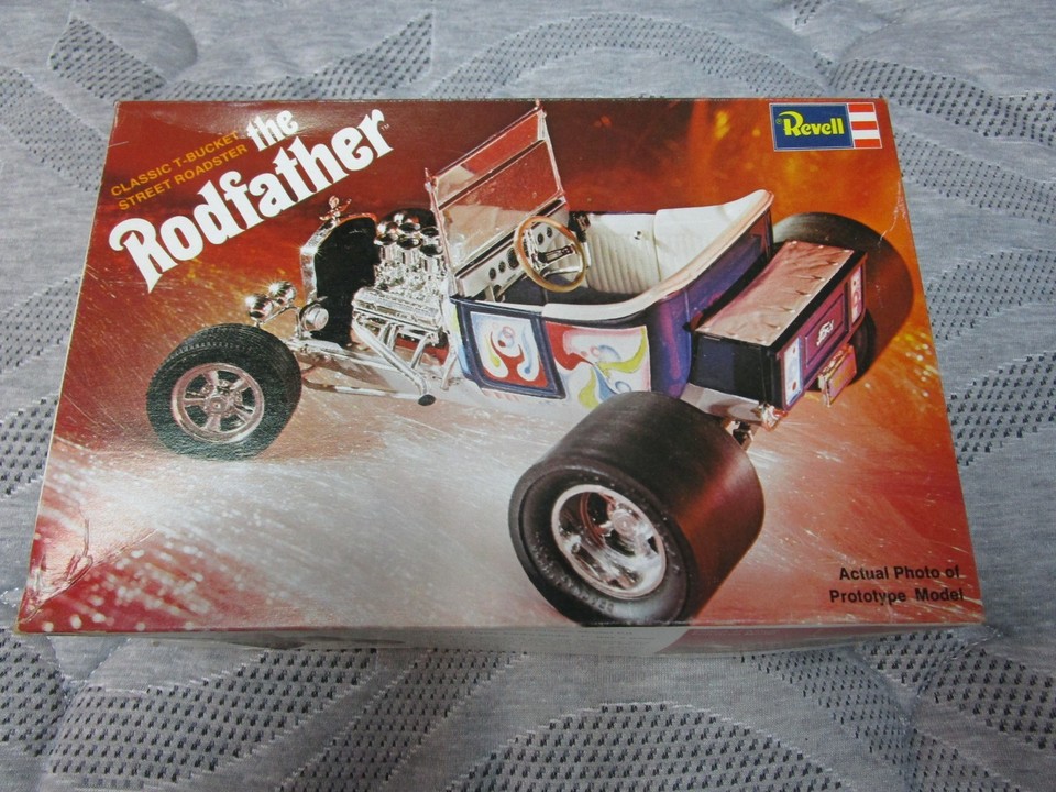 Vintage -REVELL "THE RODFATHER" Classic T-Bucket Street Roadster - Kit ...