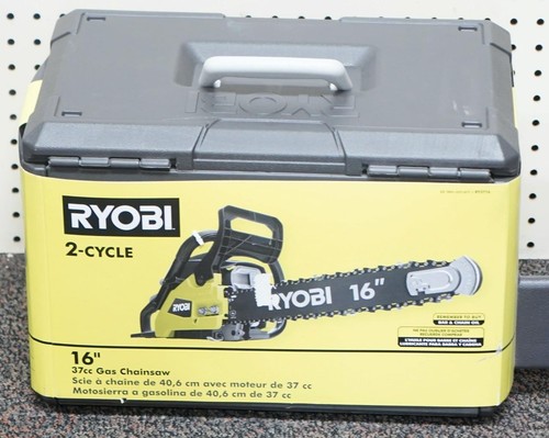 NEW - Ryobi RY3716 16" 2-Cycle 37cc Gas Chainsaw | eBay