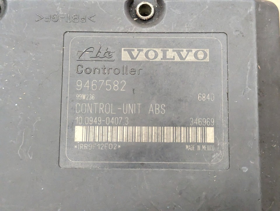 99-04 Volvo V70 C70 S70 S60 S80 ABS Pump Control Module 9467582 | eBay
