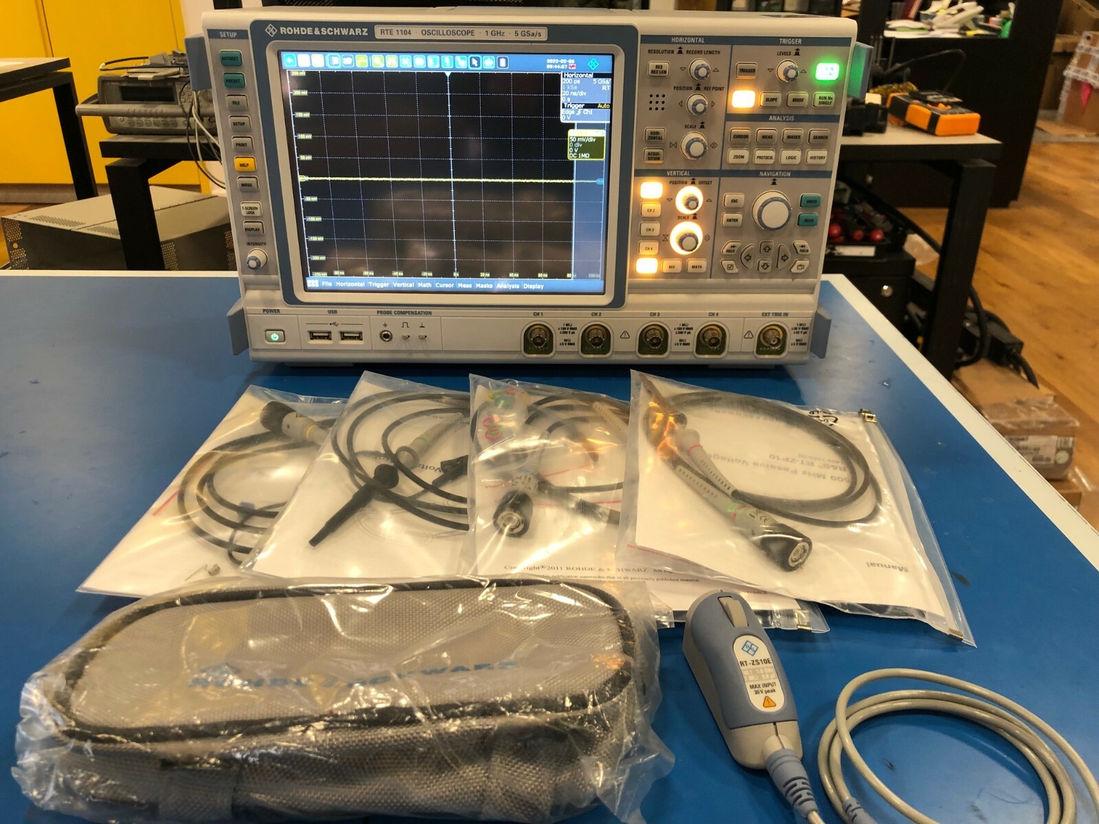R&S RTE1104 4CH 1GHz Bandwidth, 5 GSa/s sample rate Include fresh ...