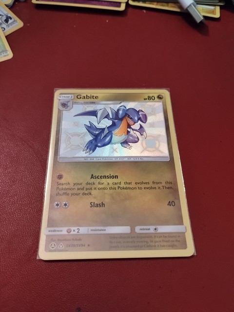 Pokémon TCG Gabite Hidden Fates SV39/SV94 Holo Shiny Holo Rare for sale ...