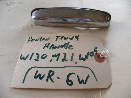 Mercedes Benz Ponton W120 W121 W105 Trunk Handle Grip boot rear lid ...