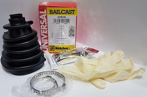 1x Bailcast Stickyboot split universal CV boot kit Drive Shaft - Brand ...
