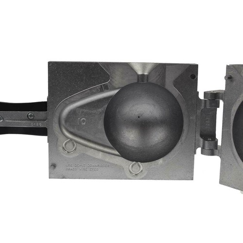 LF 3426 Do-It Downrigger Ball Mold includes 50 Wire Eyes - 1 cav 10 lb ...