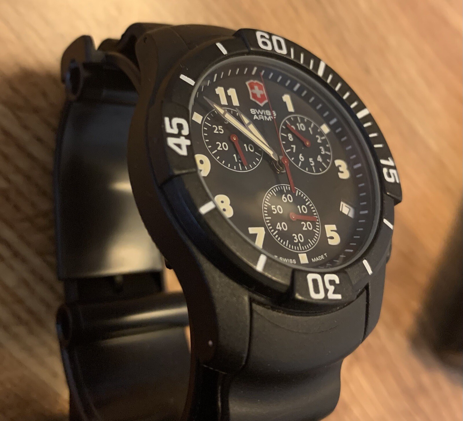 Vintage Watch SWISS ARMY Chronograph - Gem