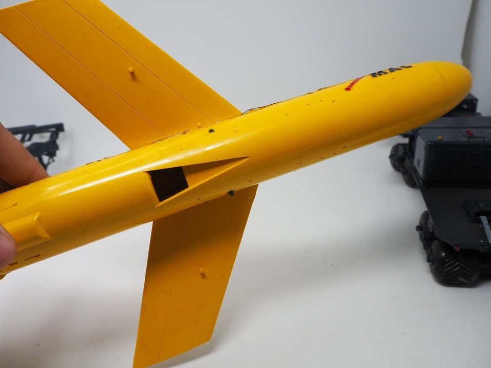 Original 50's Renwal Teracruzer w/Mace Missile Blue Print Models Built ...