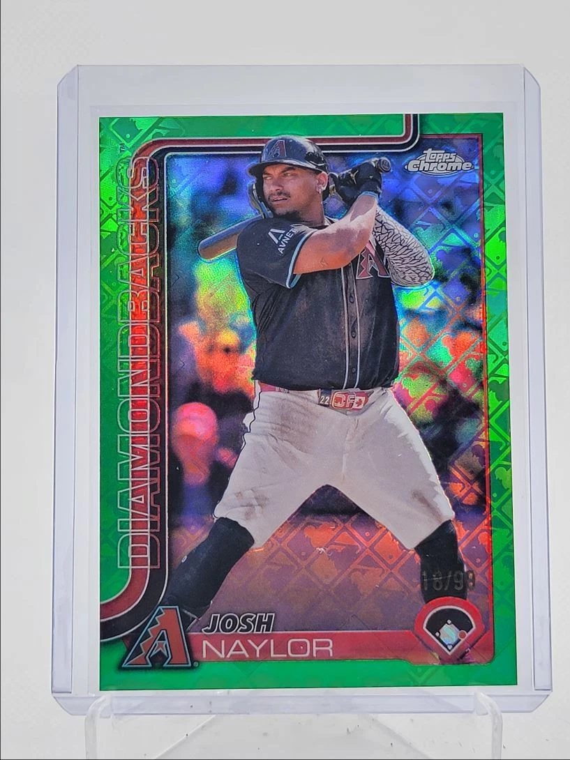 Josh Naylor 2025 Topps Chrome Logofractor Edition #15 Rose Gold Refractor /1 Price Guide ...