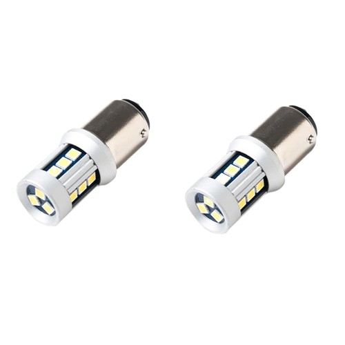 PUTCO LED Light Bulbs Metal 360 1157 Type Red Pair Bronco 1966-1977 | eBay