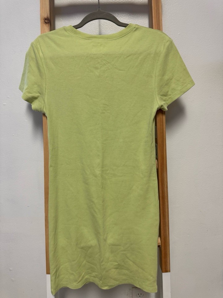 Tweety Bird Looney Tunes Warner Bros Studio Green Ribbed Body Con Dress ...