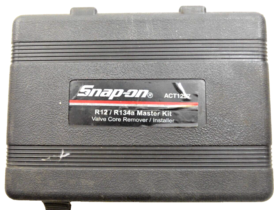 Snap-on ACT1297 R12- R134a Valve Core Remover Installer Master Kit AC ...
