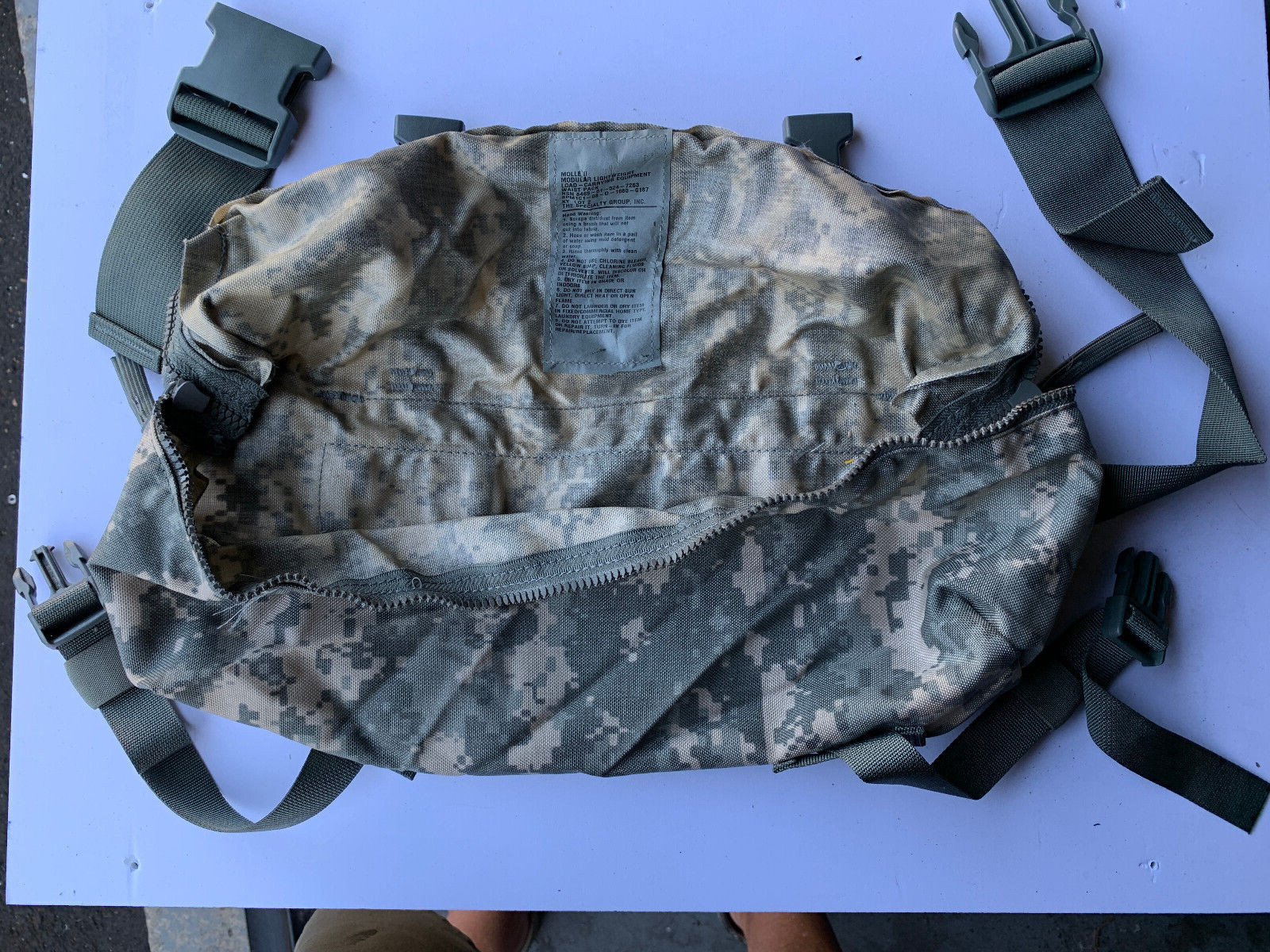 MOLLE II MODULAR LIGHT WEIGHT LOAD-CARRYING EQUIPMENT WAIST PACK ...