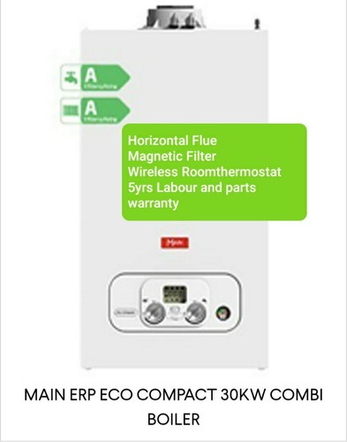 MAIN ECO COMPACT COMBI 30KW SUPPLY and Fit. 0737 9924 892. 60mil)Radius ...