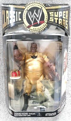 JAKKS Pacific WWF WWE Classic Wrestling Superstars Series 18 King Mabel ...