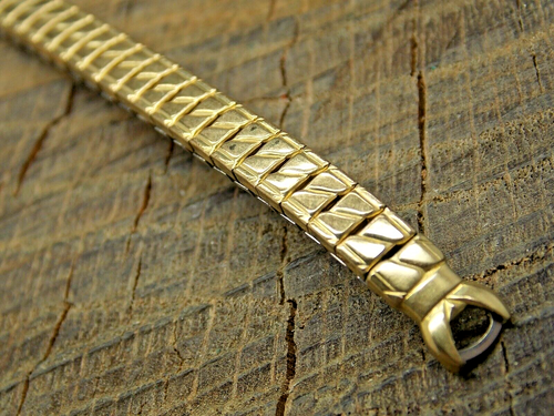 Speidel Stainless Steel Expansion C-Ring Watch Band NOS Unused Vintage ...