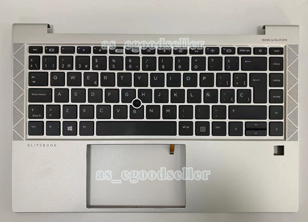 For HP ELITEBOOK 745 G7 745 G8 840 G7 840 G8 US Keyboard Latin Spanish ...