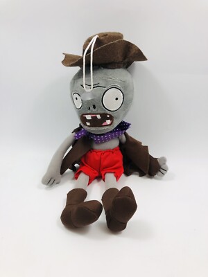 Plants vs Zombies PVZ Cowboy Zombie Figure Plush Toy Stuffy Stuffed Toy ...