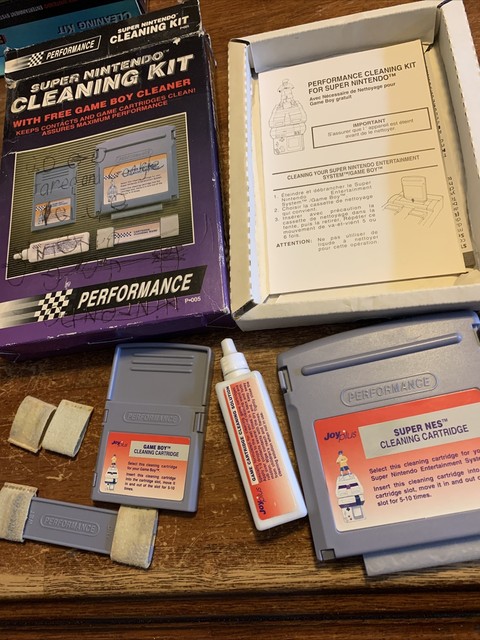 Performance Super Nintendo Cleaning Kit With Game Boy Cleaner for sale ...