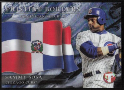2022 Topps Pristine Borders Sammy Sosa Chicago Cubs #PB-3 | eBay